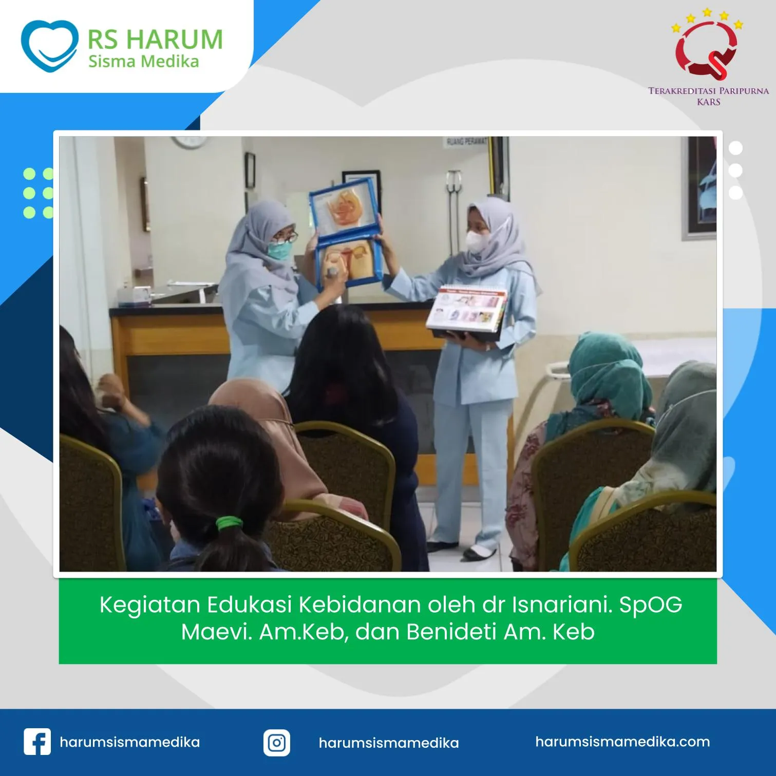 Kegiatan Edukasi Kebidanan oleh dr Isnariani. SpOG Maevi. Am.Keb, dan ...